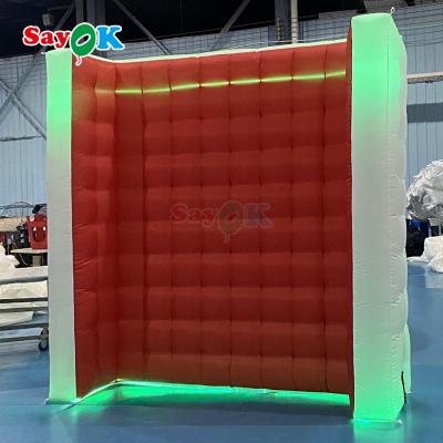 China Custom Inflatable LED Photo Booth for Weddings and Events for sale
