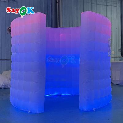 China 360 Inflatable Photo Booth Wall for Events - Portable LED Enclosure for sale