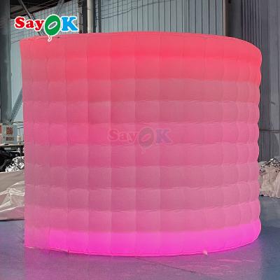 China 360 Inflatable Photo Booth Wall for Events - Portable LED Enclosure for sale