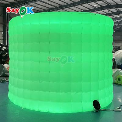 China 360 Inflatable Photo Booth Wall for Events - Portable LED Enclosure for sale