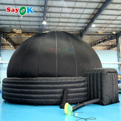 China Sayok 100% Blackout Inflatable Planetarium Dome with Professional Projection Fabric and Customizable Size for Schools and Events for sale