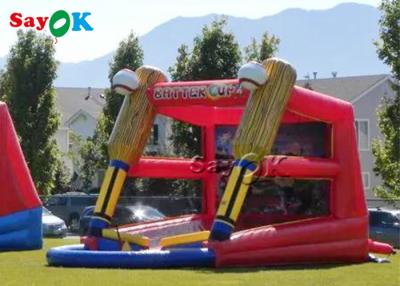 Κίνα Σχολείο 20x13x12ft λεσχών διογκώσιμο κτύπημα επάνω στο παιχνίδι μπέιζ-μπώλ προς πώληση