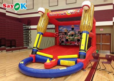 Κίνα Σχολείο 20x13x12ft λεσχών διογκώσιμο κτύπημα επάνω στο παιχνίδι μπέιζ-μπώλ προς πώληση