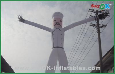 China Bailarín inflable del aire del personaje de dibujos animados doble de la pierna, hombre Flailing del tubo del brazo en venta