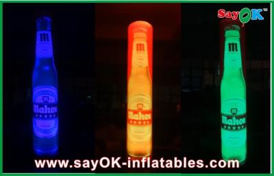Cina Colonna gonfiabile di pubblicità LED, decorazione gonfiabile della colonna di illuminazione con stampa di logo in vendita