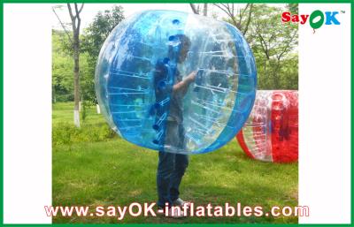 Κίνα Διογκώσιμη σφαίρα Zorbing 0.8mmPVC/TPU φυσαλίδων προφυλακτήρων για την οικογένεια προς πώληση