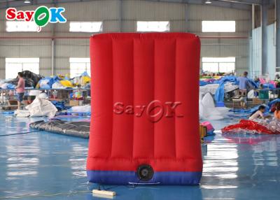 China Fire Proof Inflatable Sports Games Large Double Blow Up Tic Tac Toe Game inflable carnival games for sale