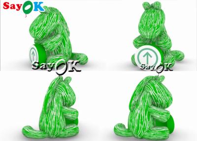 중국 나타나는 이벤트의 여행일정 코드 부풀게할 수 있는 녹색 탄력 있는 말 모델 10m 판매용