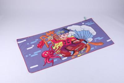 Chine La couverture à séchage rapide de serviette du sable 200gsm, conceptions de Digital échouent la couverture pour le sable à vendre