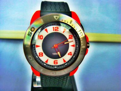 Cina Orologio di gomma di quarzo analogico per il polsino dell'unità di elaborazione della batteria delle ragazze CR2016 in vendita