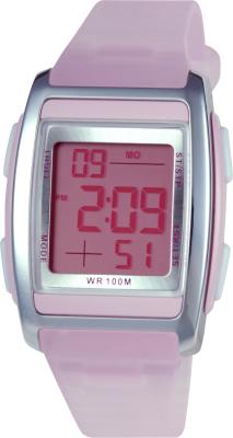 Cina 12/24 ore orologi di Digital di donne di plastica con 10 resistenti di acqua di BANCOMAT in vendita