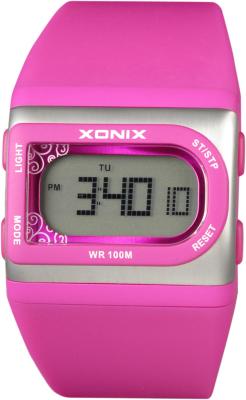 Cina Orologi di Digital delle donne impermeabili rosa-chiaro con la batteria al litio in vendita