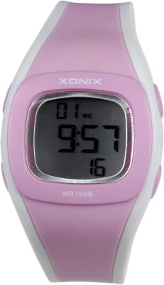 Cina Orologio di Digital del vestito delle donne impermeabili con tempo doppio leggero di EL in vendita