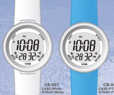 Cina Orologi di Digital delle donne di plastica del quarzo con resistente di acqua di 100M in vendita