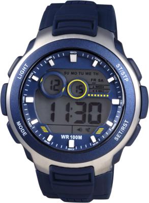 Cina signori resistenti degli orologi di Digital degli uomini dell'acqua di 100m con la cinghia del silicio in vendita