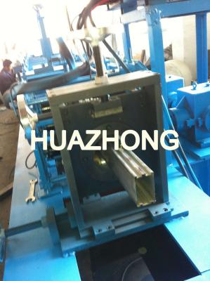 Cina rotolo automatico della pagina di porta 8-12m/min che forma macchina per spessore di 0.8-1.6mm con 11KW in vendita