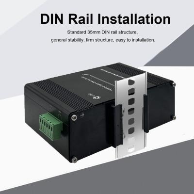 中国 Eリンク802.3atギガビットPOEは8任意左舷SFP SC FC STを転換する 販売のため