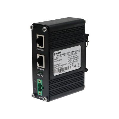 중국 95W 5 기가비트 PoE 어댑터 Rj45 Poe Injector 이더넷 전원 공급 판매용
