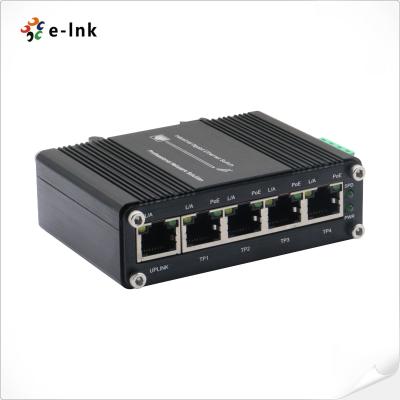Chine Commutateur Ethernet PoE industriel mini avec 4 ports 10/100TX + 1 port 100TX à vendre