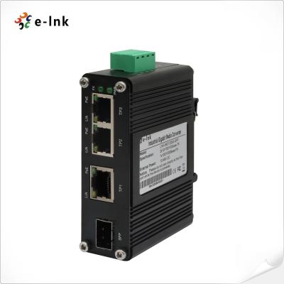 China Mini Industrial PoE Ethernet Switch com 3-RJ45+1-SFP Gigabit Port à venda