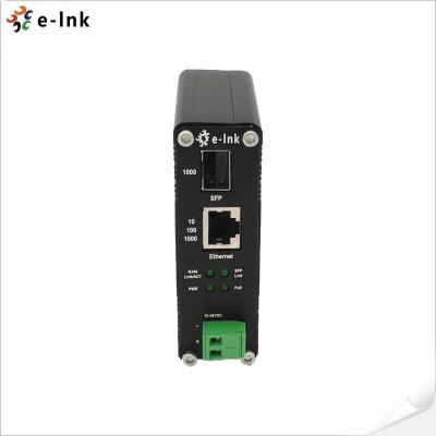 中国 PoEの1000Base-X SFP PoE媒体のコンバーターへの産業堅くされた10/100/1000Base-Tは機能を再調節した 販売のため