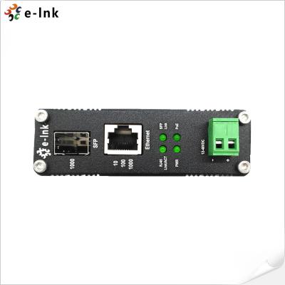 中国 PoEの1000Base-X SFP PoE媒体のコンバーターへの産業堅くされた10/100/1000Base-Tは機能を再調節した 販売のため