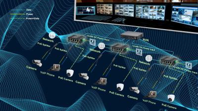 China Mini Industrial Gestionado con 4 puertos 10 100 1000BASE-T 802.3at PoE + 1 puerto 10 100 1000T Ethernet Switch en venta