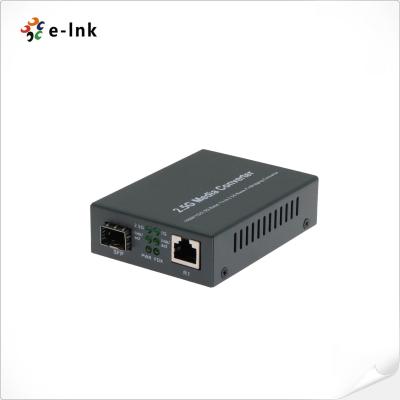 China 100M/1G/2.5GBase-T naar 2.5G Base-SX/LX Fiber Media Converter Te koop