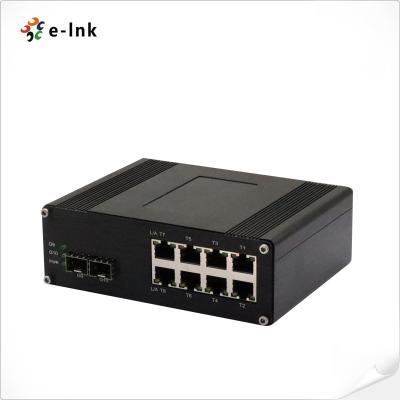 Cina Interruttore Ethernet a 8 porte industriale 1000M / 2.5G BASE-TX + 2 porte 10G SFP+ BASE-FX in vendita