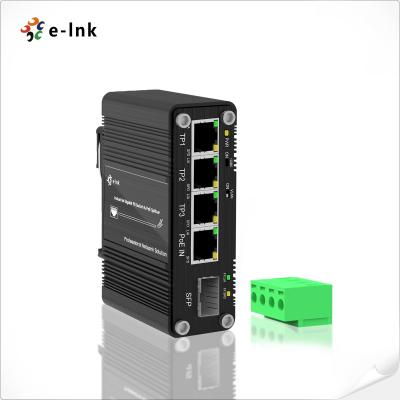 中国 ミニ3ポート10/100/1000T + 1ポート100/1000X SFPハイブリッドインターフェイスイーサネットアダプタ 販売のため