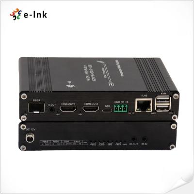 China Extensor KVM de Fibra Óptica HDMI 4K 60Hz Multifuncional en venta