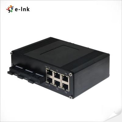 중국 산업용 6포트 10/100BASE-T + 3포트 100BASE-FX 이더넷 스위치 판매용