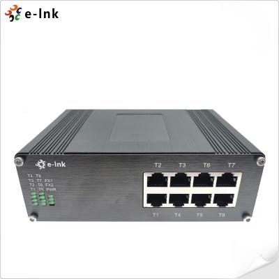 China Comutador Ethernet Industrial de 8 portas 10/100/1000BASE-T não gerenciado à venda