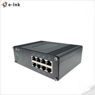 中国 インダストリアルイーサネットスイッチ 未管理 12 48VDC IP40 8ポート 10/100/1000BASE-T 販売のため