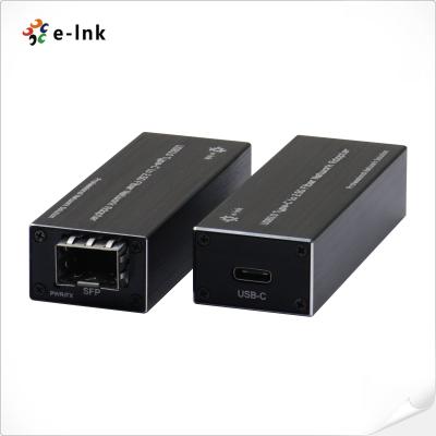 China Micro Mini USB-C 3.0 to 2.5G SFP Network Adapter Provides a fiber network connection to portable laptops or tablets for sale