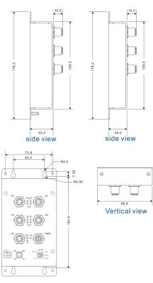 China Interruptores Ethernet industriales / Ferrocarriles / EN50155 en venta