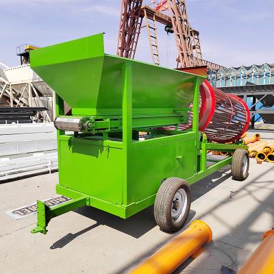 중국 화목 텀블러 트럼블 스크린 시간당 50-500 톤 용량 및 3-45KW 전력 판매용
