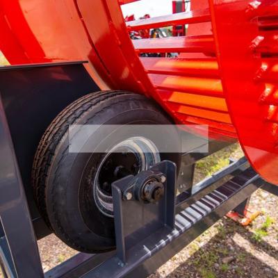1-200 Tons Per Hour Capacity Rotary Type Wood Chips Garbage Firewood Trommel