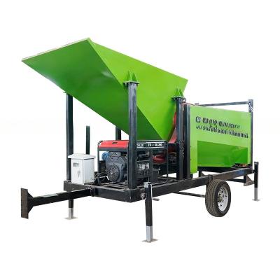 Industrial Rotary Vibrating Separator Carbon Steel Trommel Drum Screen for Heavy