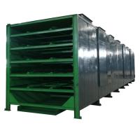 Quality Bar Shape Dry Material Coal Briquettes Continuous Production Conveyor Mesh Belt Dryer for sale
