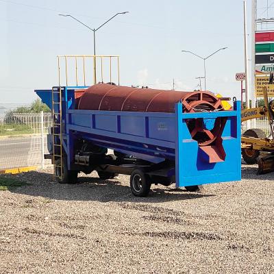 Popular Small Trommel 200 Tph Alluvial Mine Trommel Designed for Energy Mining