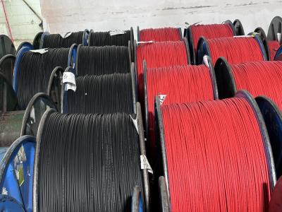 China H1Z2Z2 1x2.5mm^2 Temperature Rating -40°C To 90°C Solar Power Cable for Solar Panel Applications for sale