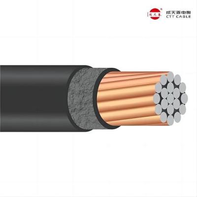 PV1-F 1x2.5 mm^2 Customized Photovoltaic Cable for Industrial Applications Temperature Rating -40°C To 90°C