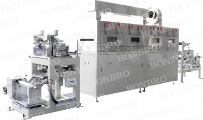 中国 Automatic Battery Production Equipment Stainless Steel 100-200pcs/h 販売のため