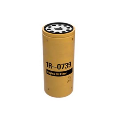 Cina 1r0739 LF667 Elemento di filtraggio dell'olio di motore in ferro per E320D E323D in vendita