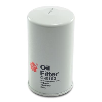 China Modelo de camião 93*174mm Hydwell Heavy Duty Lubre Oil Filter Element P554407 para peças de camião à venda