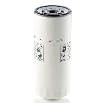 Cina W11102/36 Filtro d'olio per parti di trattore P554004 2914809800 con supporto After Service Online in vendita