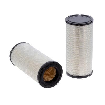 Cina Filtro dell'aria per escavatore A8671 R005709 800104248 800151034 485*214*214mm Elemento tipo filtro in vendita