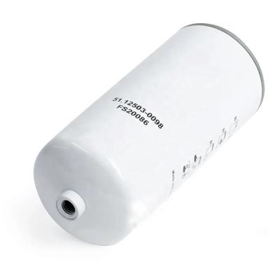 Cina Filtro del carburante per escavatore FS20086 per motori Parti 51.12503-0098 SN40921 Sostegno Oniine in vendita