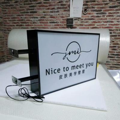 Cina Struttura di alluminio che appende il segno di Lightbox in vendita